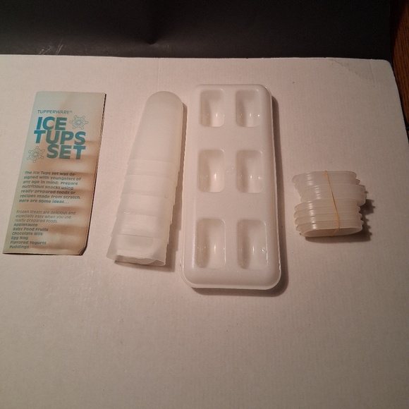 Tupperware | Kitchen | Vintage Tupperware Ice Tups Set Nwot | Poshmark